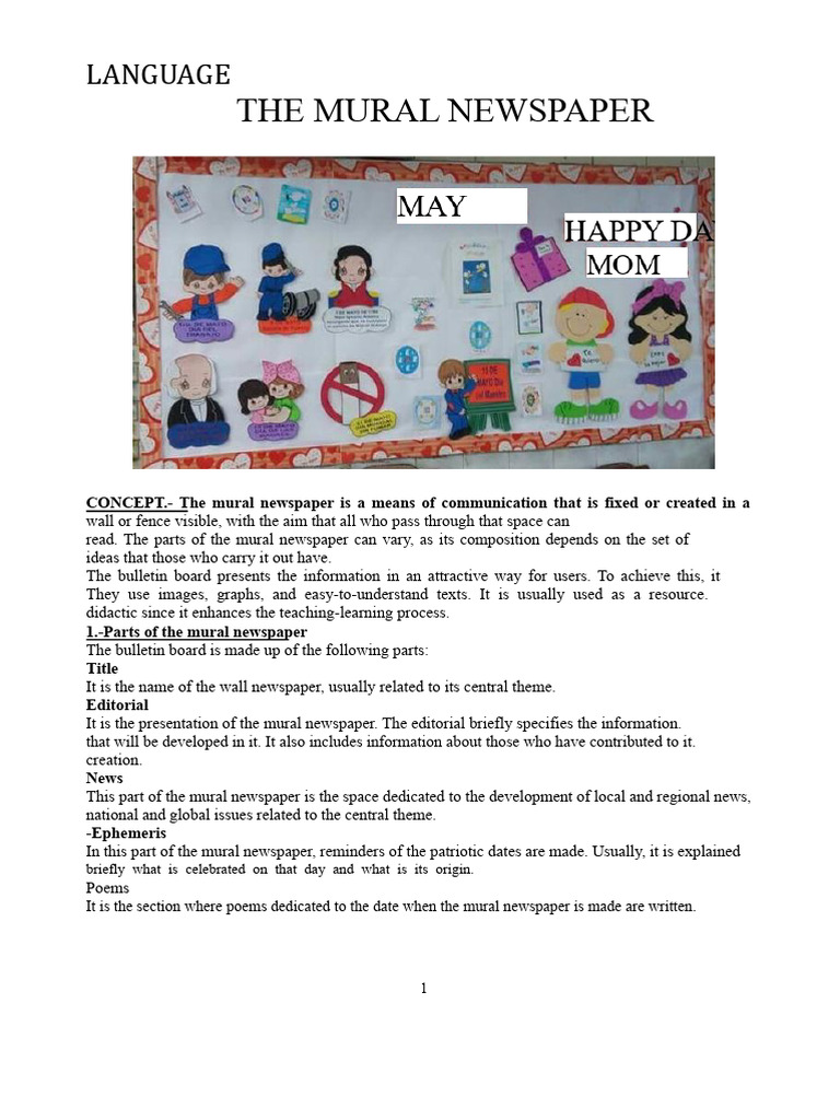 THE WALL NEWSPAPER Language 2021 | PDF | Newspapers | Mural