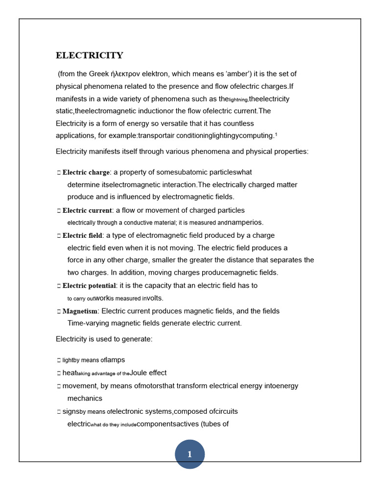 Understanding Electricity Basics | PDF | Series And Parallel Circuits ...