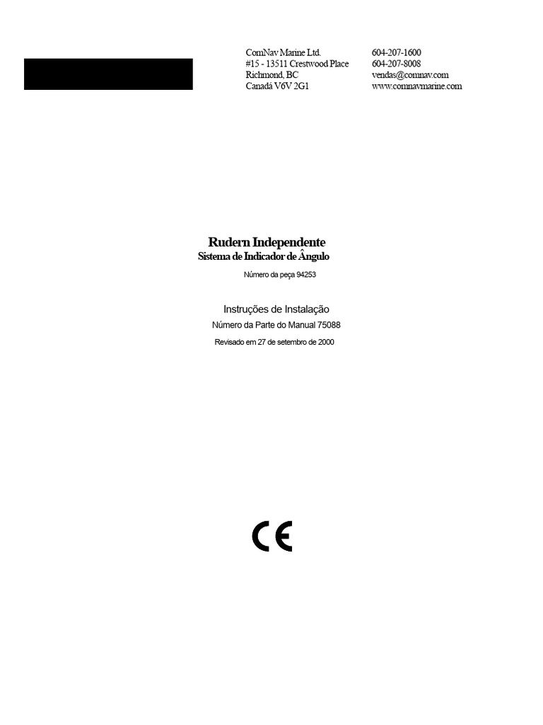 Instalação do Sistema de Indicador de Ângulo | PDF | Conector elétrico