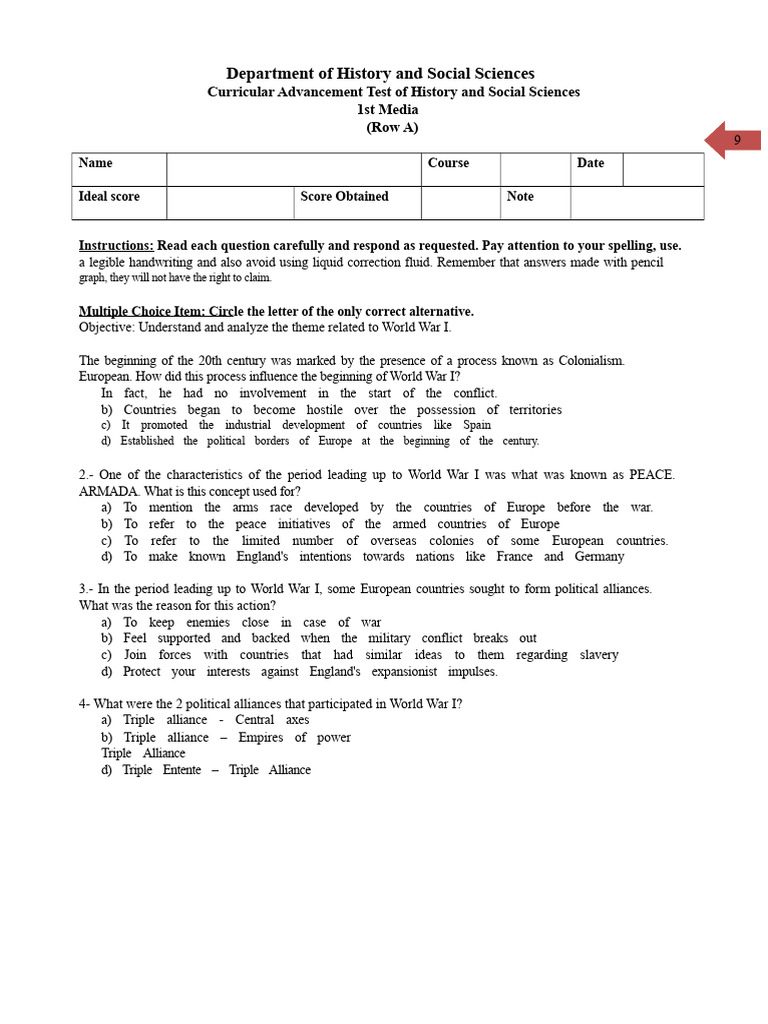 Test Interwar Period | PDF | World War II | Nazi Germany