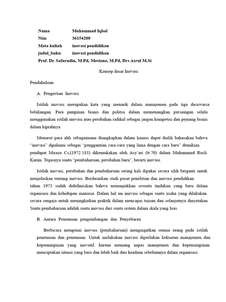 Contoh Ulasan Buku Pdf