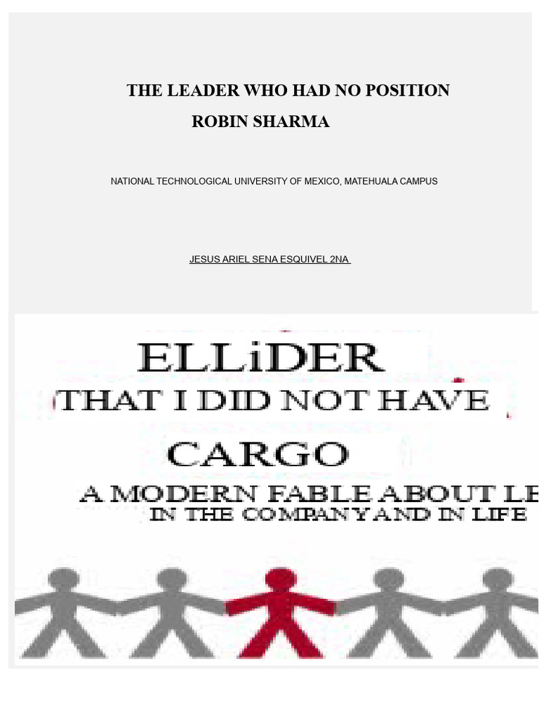 Summary of The Book "A Leader Without A Title" | PDF | Leadership ...