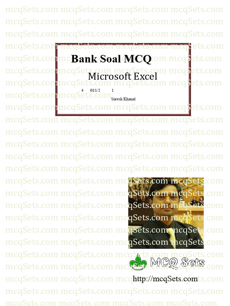 Bank MCQ Ms Excel | PDF