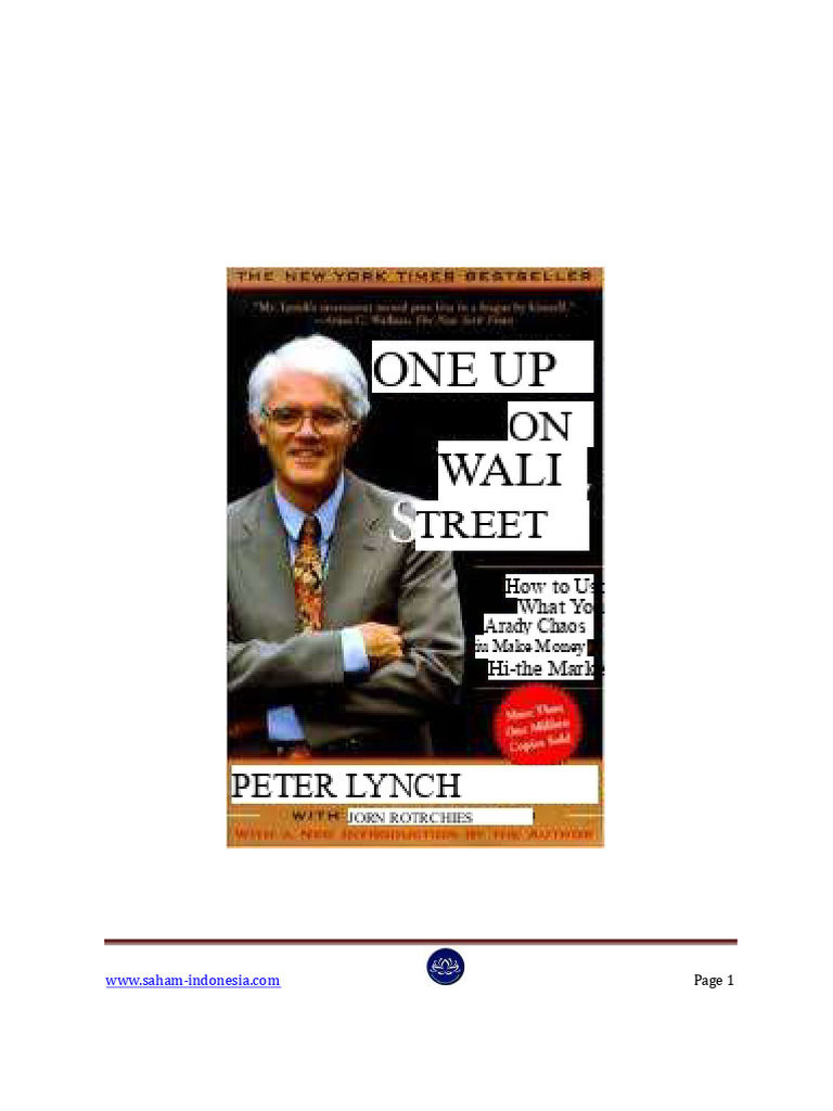 Insights from One Up on Wall Street | PDF | Stocks | Market Trend