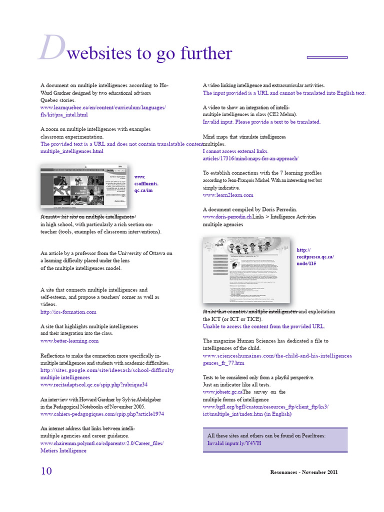 Multiple Intelligences in The Classroom | PDF | Pedagogy | Cognitive Science