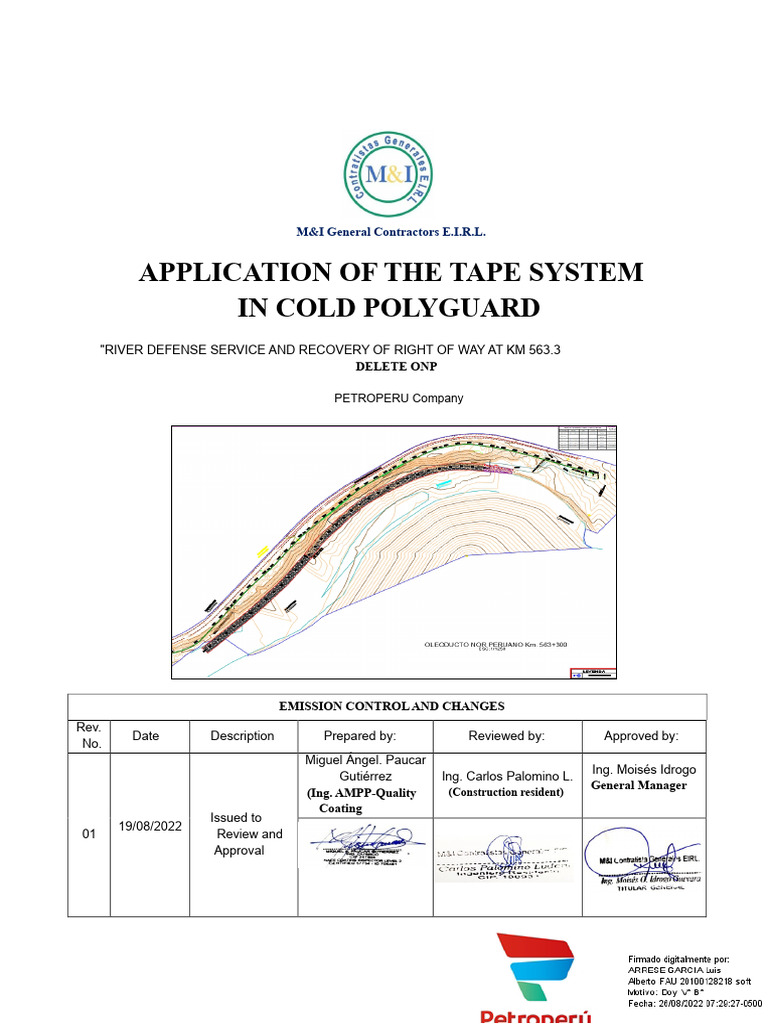 Cold Polyguard Coating Application Guide | PDF | Pipe (Fluid Conveyance ...