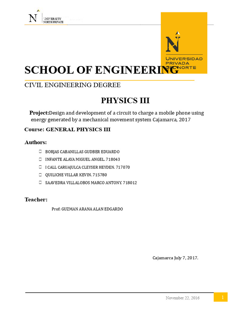 Physics III Project Completed | PDF | Rectifier | Inductor