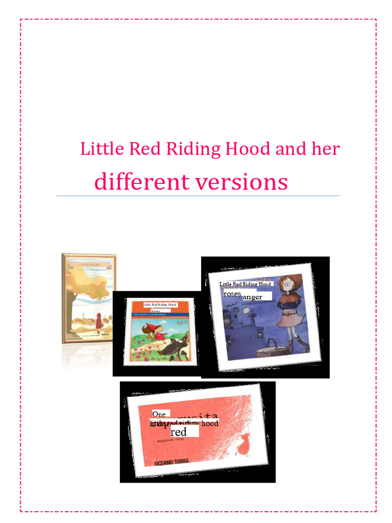 Exploring Little Red Riding Hood Variants | PDF | Little Red Riding ...
