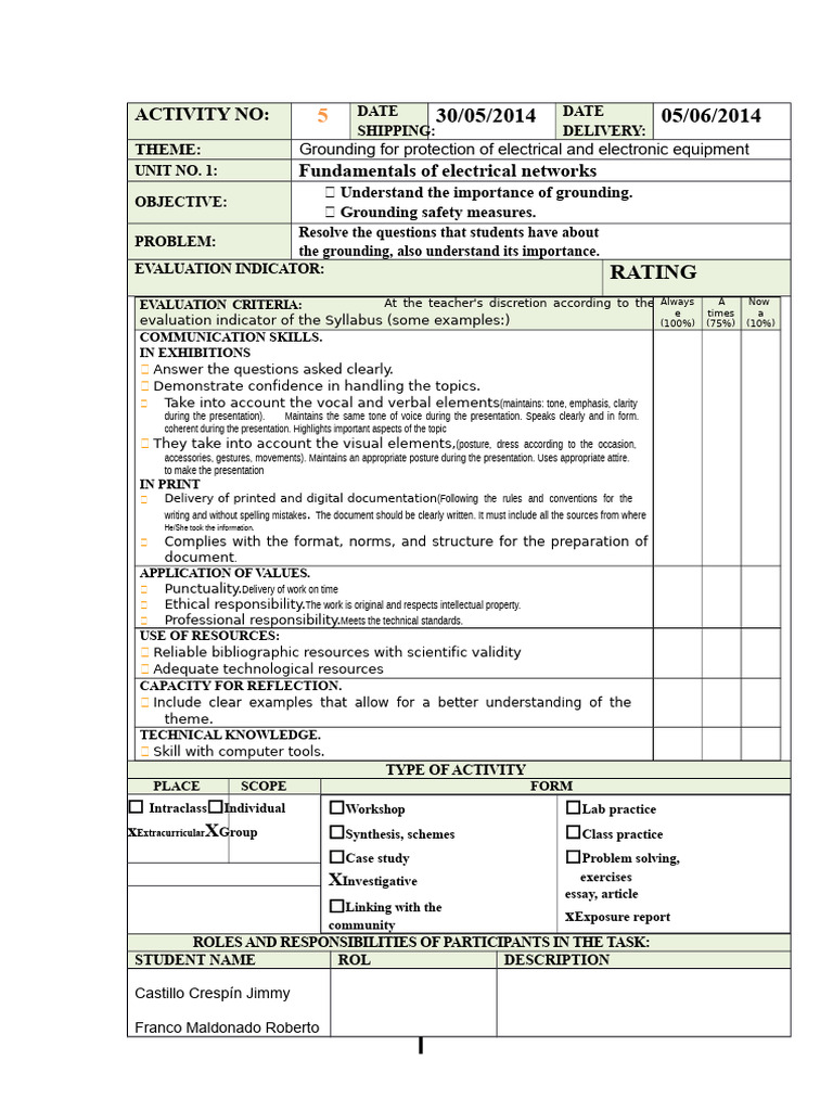 Grounding Report | PDF | Electrical Resistivity And Conductivity ...