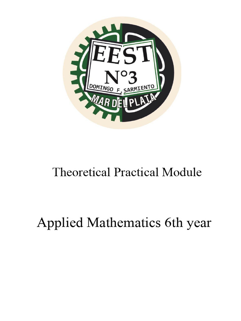 Theoretical Practical Module 6th Applied Mathematics | PDF | Cartesian ...