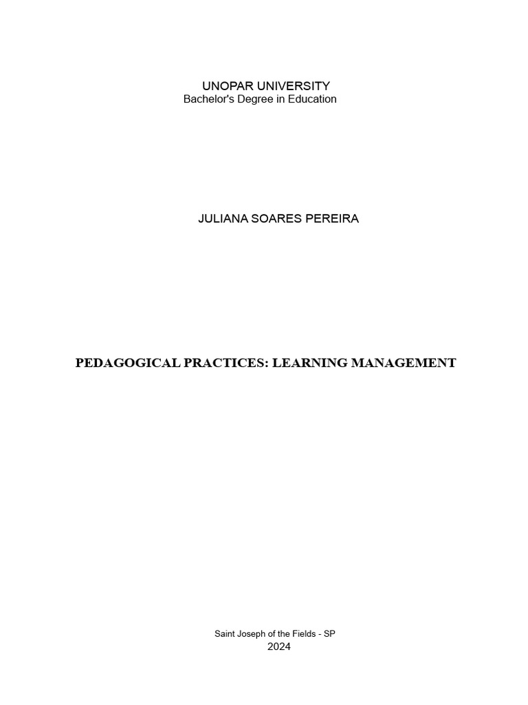 Practical Class - Lesson Plan - Pedagogical Practices in Learning ...