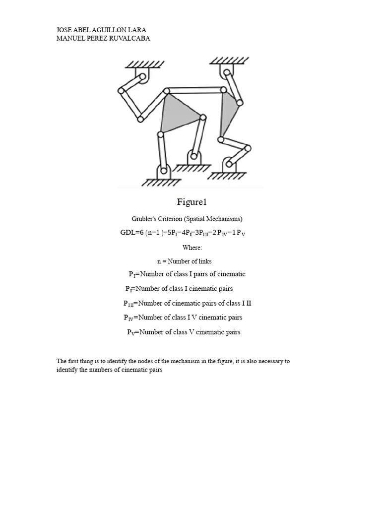 Gruebler's Criterion | PDF