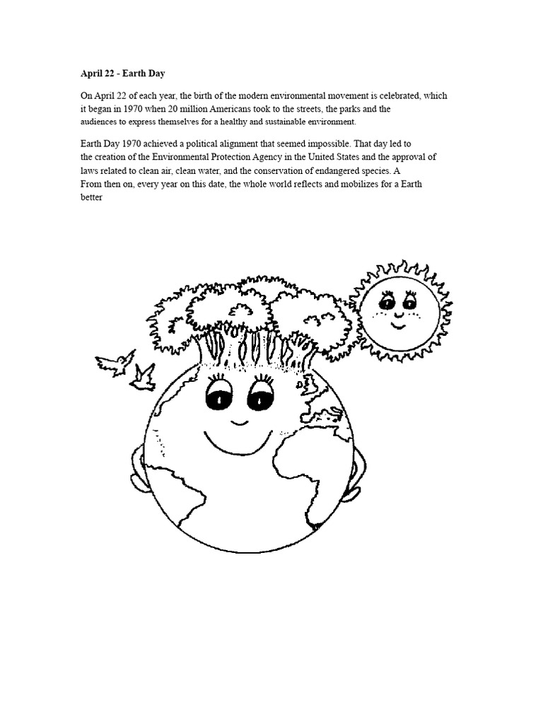 April 22 World Earth Day | PDF