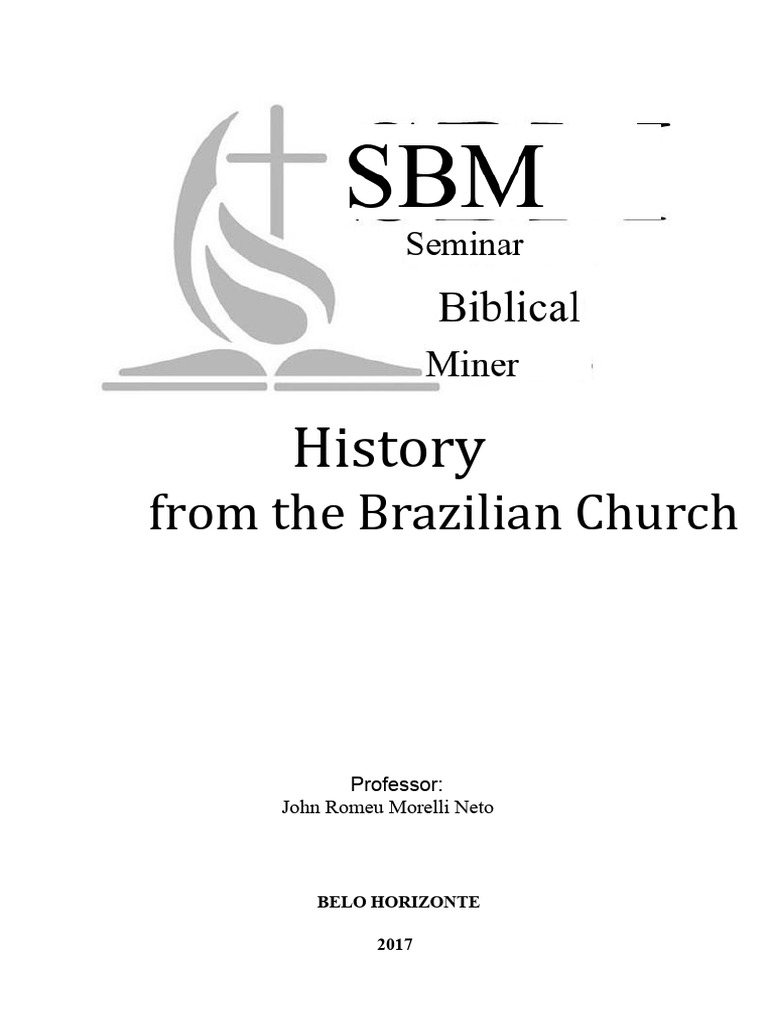 PAMPHLET - History of The Brazilian Church | PDF | Protestantism | Brazil