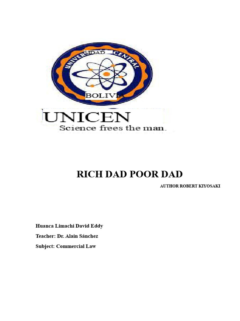 Rich Dad Poor Dad | PDF | Money | Knowledge