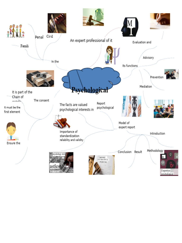 Mental Map Legal Psychology | PDF | Psychology | Crimes