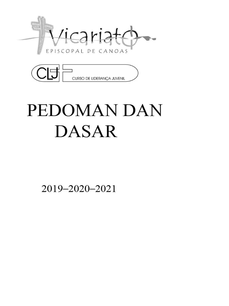 Pedoman Dan Dasar CLJ - 2019-2021 | PDF