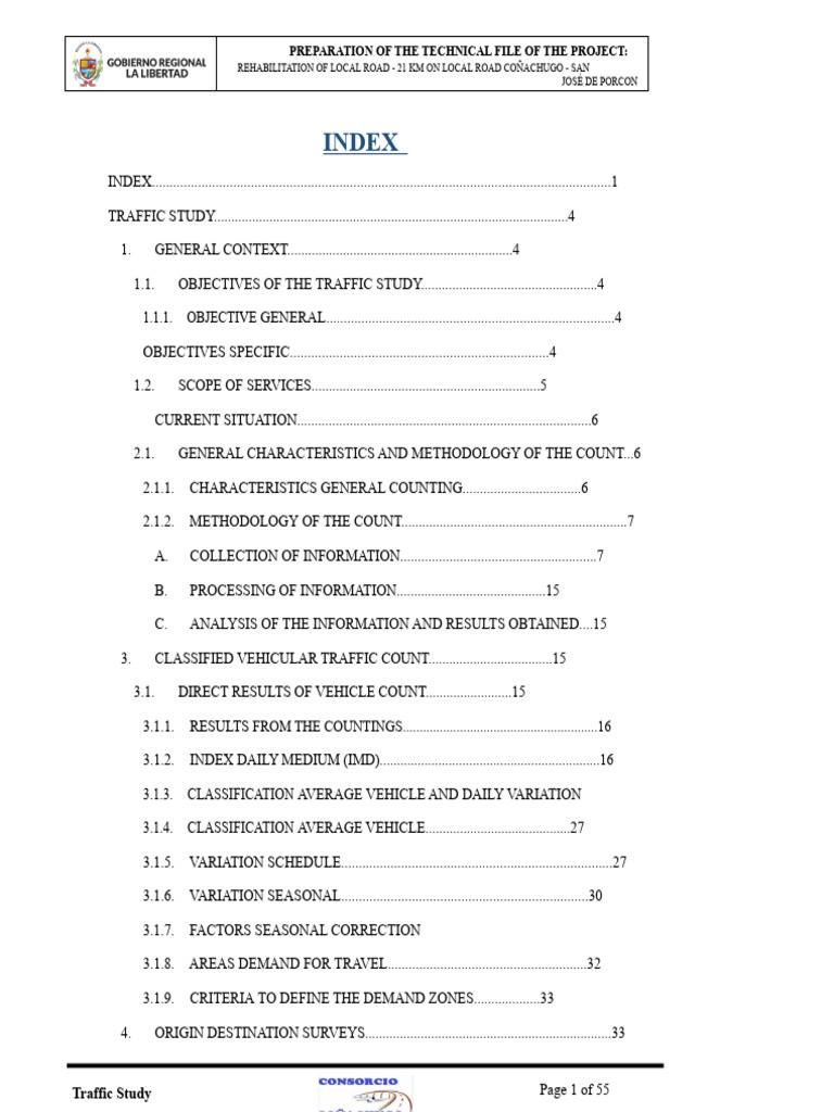 Traffic Study | PDF | Road | Traffic