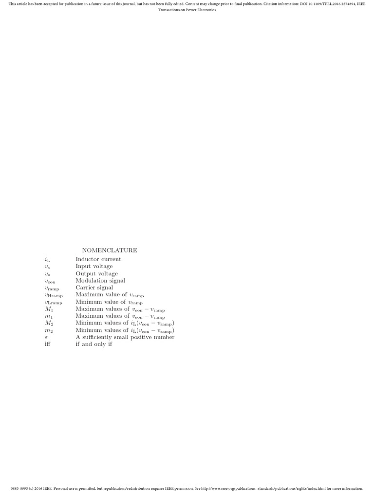 Bi-Switching Status Modeling Method For DC-DC Converters in CCM and DCM Operations | PDF ...