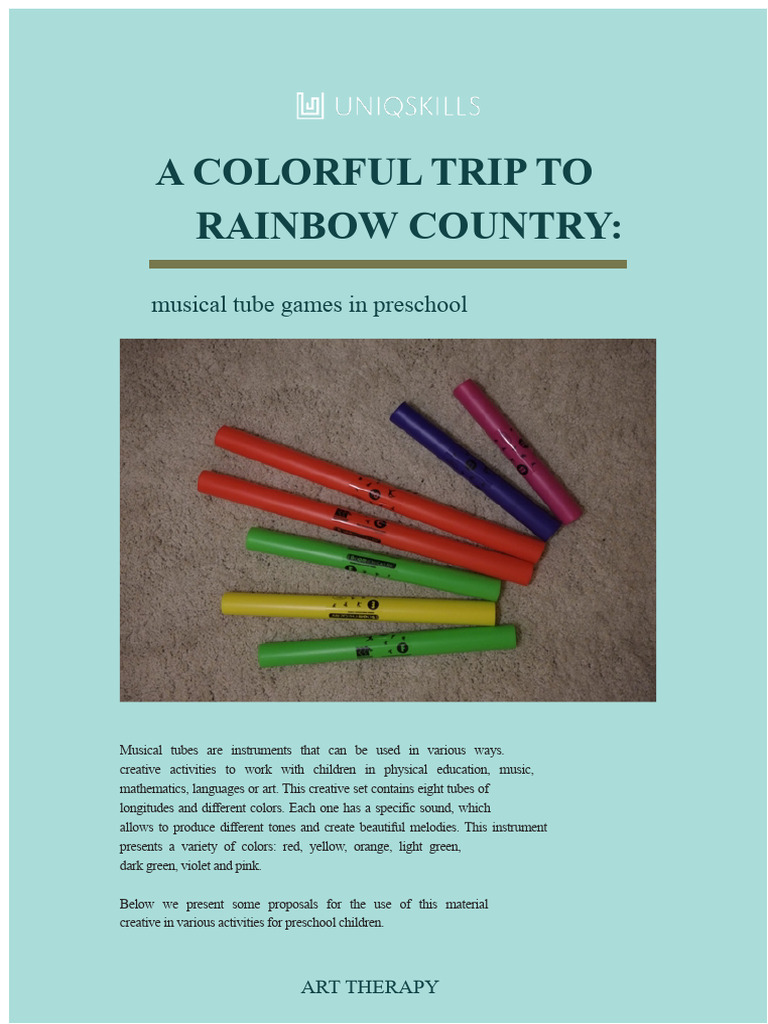 Colorful Tube Activities | PDF | Word