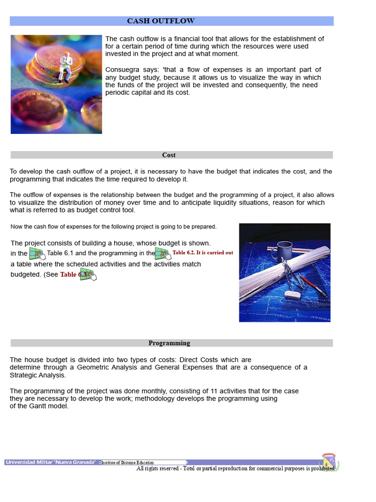 Cash Outflow | PDF | Expense | Value (Economics)