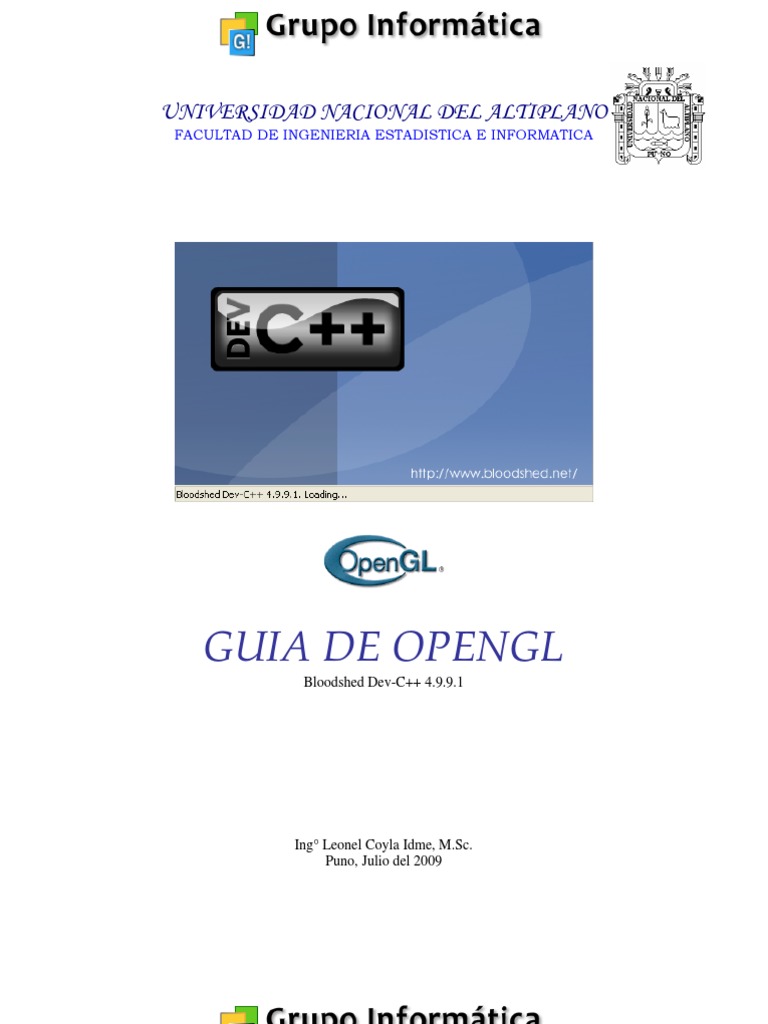 Guia Opengl Pdf Matriz Matemáticas Ligero
