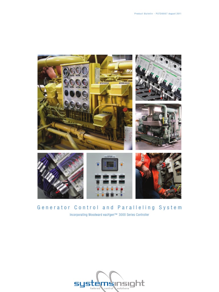 Gen Control Paralleling System | PDF | Mains Electricity | Electric ...