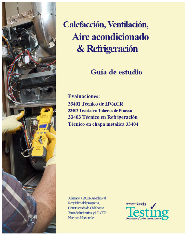 HVAC - Guía de Estudio PDF | PDF | Termostato | Red eléctrica