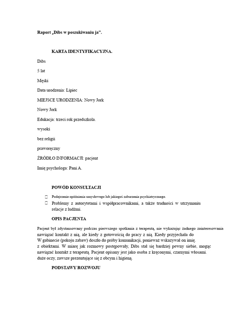 Dibs | PDF