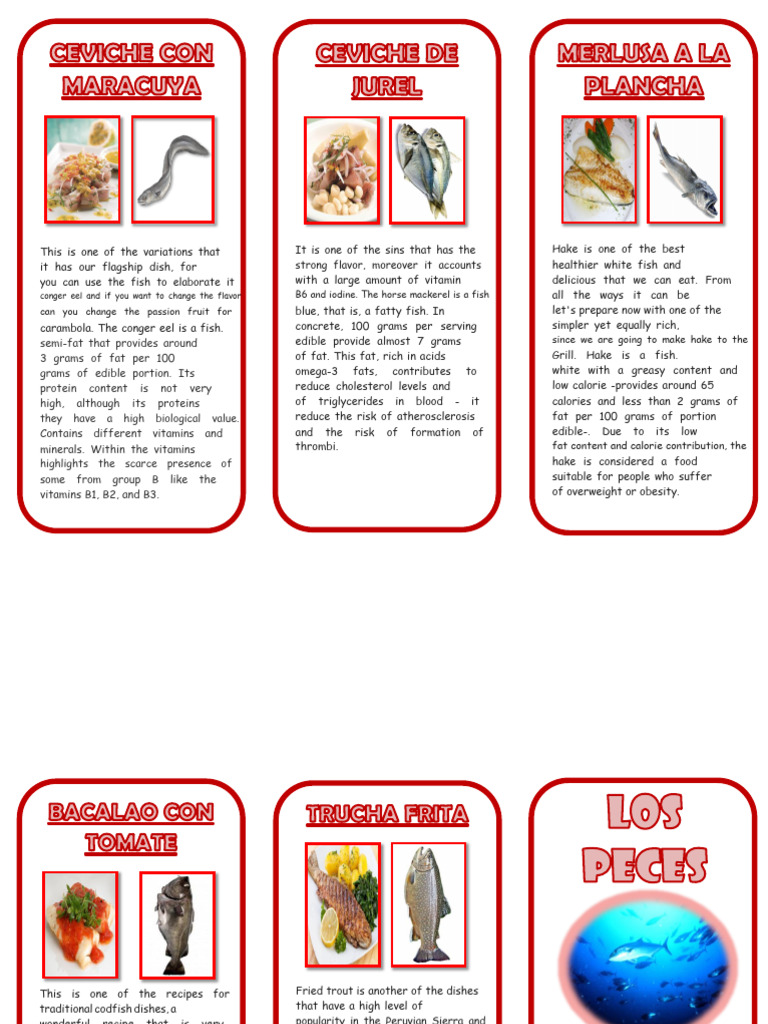 Triptych Fish Derivatives | PDF | Fat | Foods