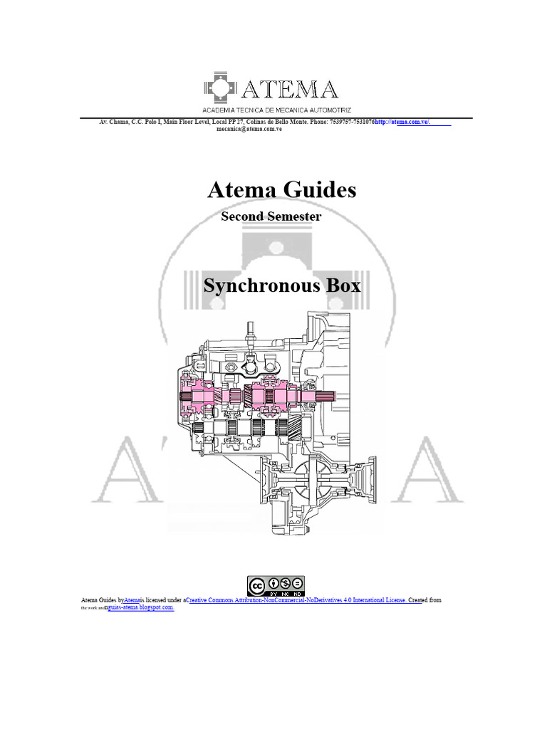 Synchronous Gearbox Overview Guide | PDF | Manual Transmission | Gear