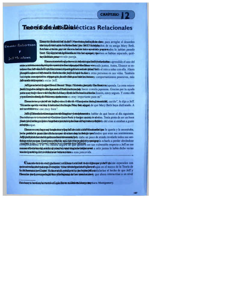 Theory of Relational Dialects PDF | PDF | Social Psychology