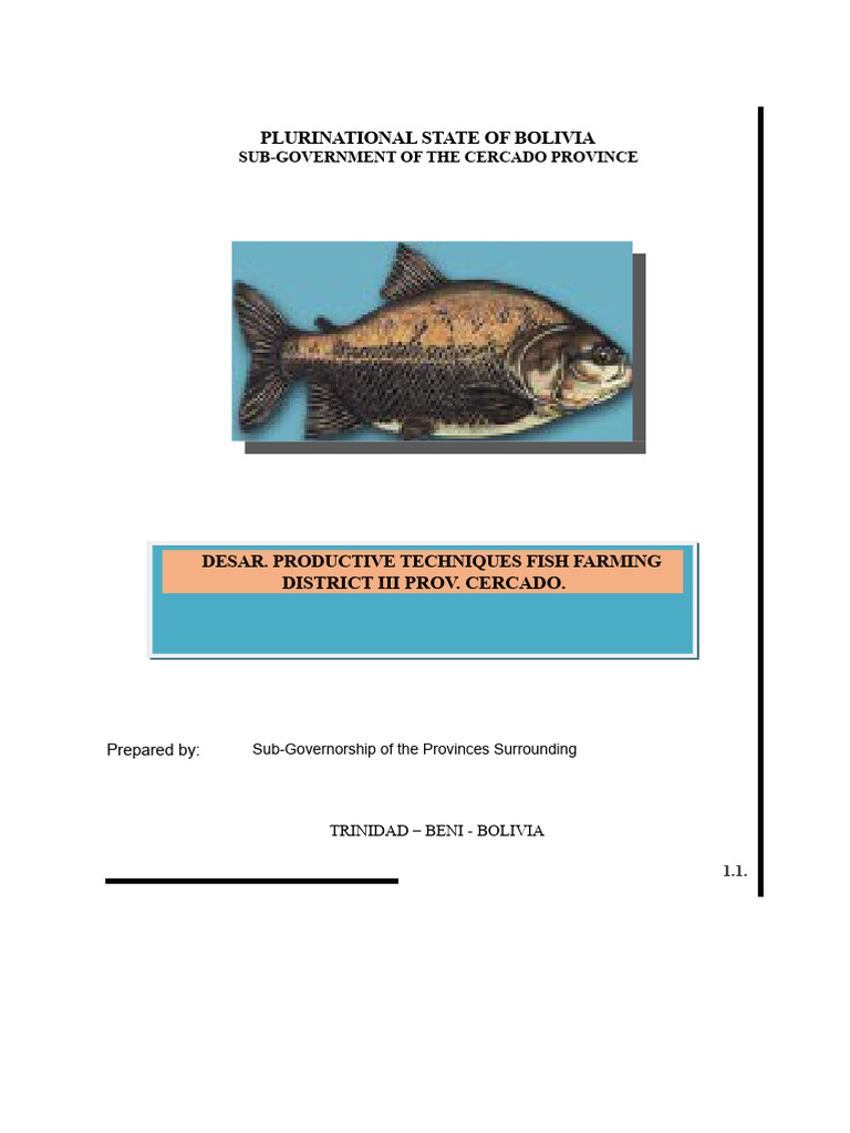 1.-Fish Breeding Project | PDF | Water