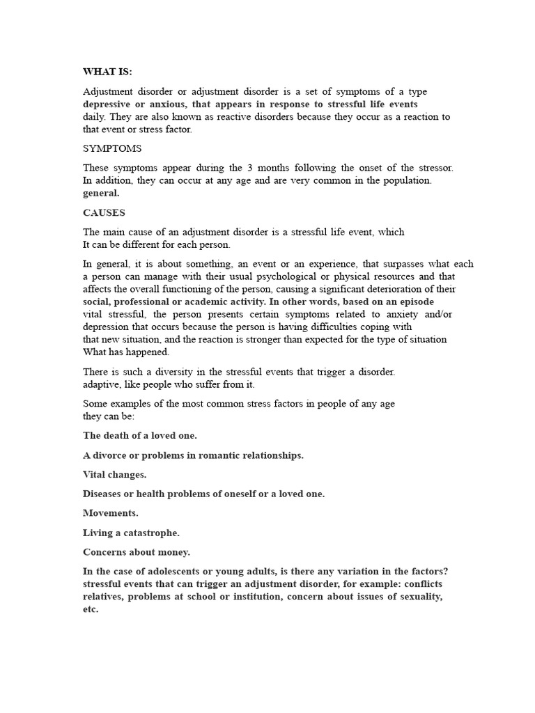 Intervention Models For Adaptive Disorders CLINIC II | PDF | Mental ...