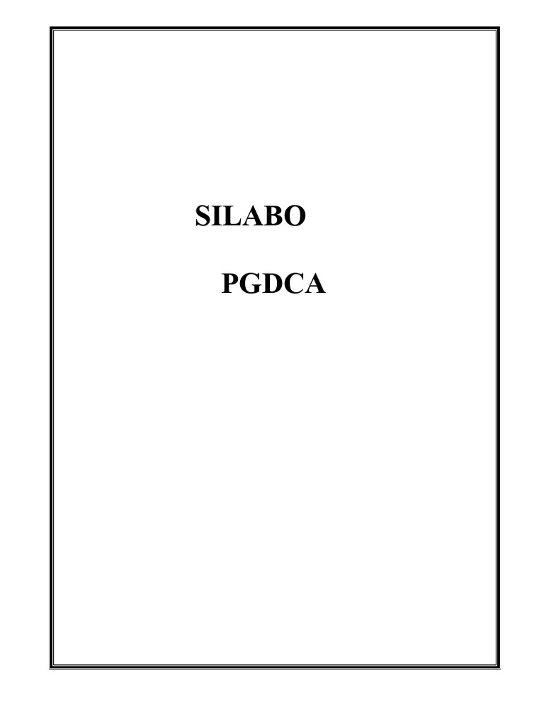 Pgdca | PDF | C ++ | HTML