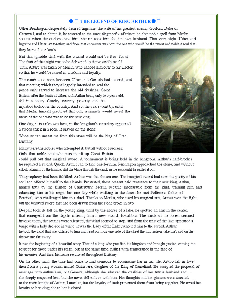The Rise and Fall of King Arthur | PDF | Lancelot | Welsh Mythology