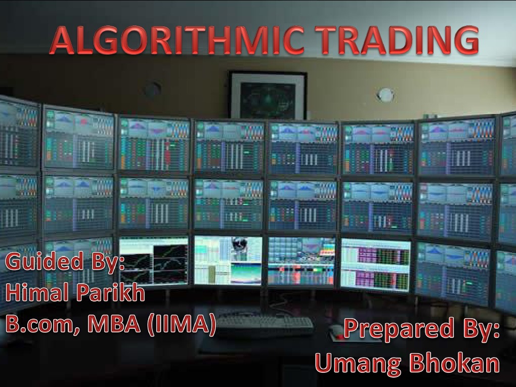 Algorithmic Trading | PDF | Algorithmic Trading | Applied Mathematics