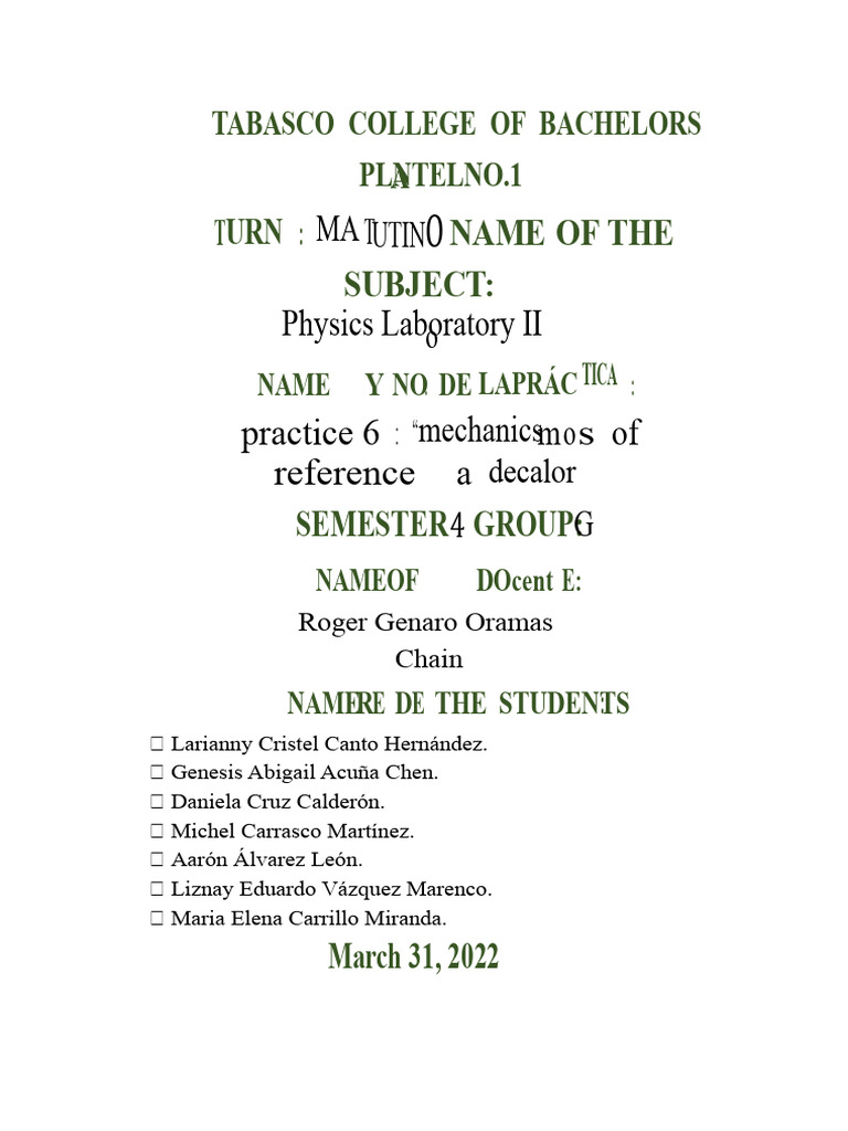 PRACTICE 6 PHYSICS - Merged | PDF | Heat Transfer | Heat
