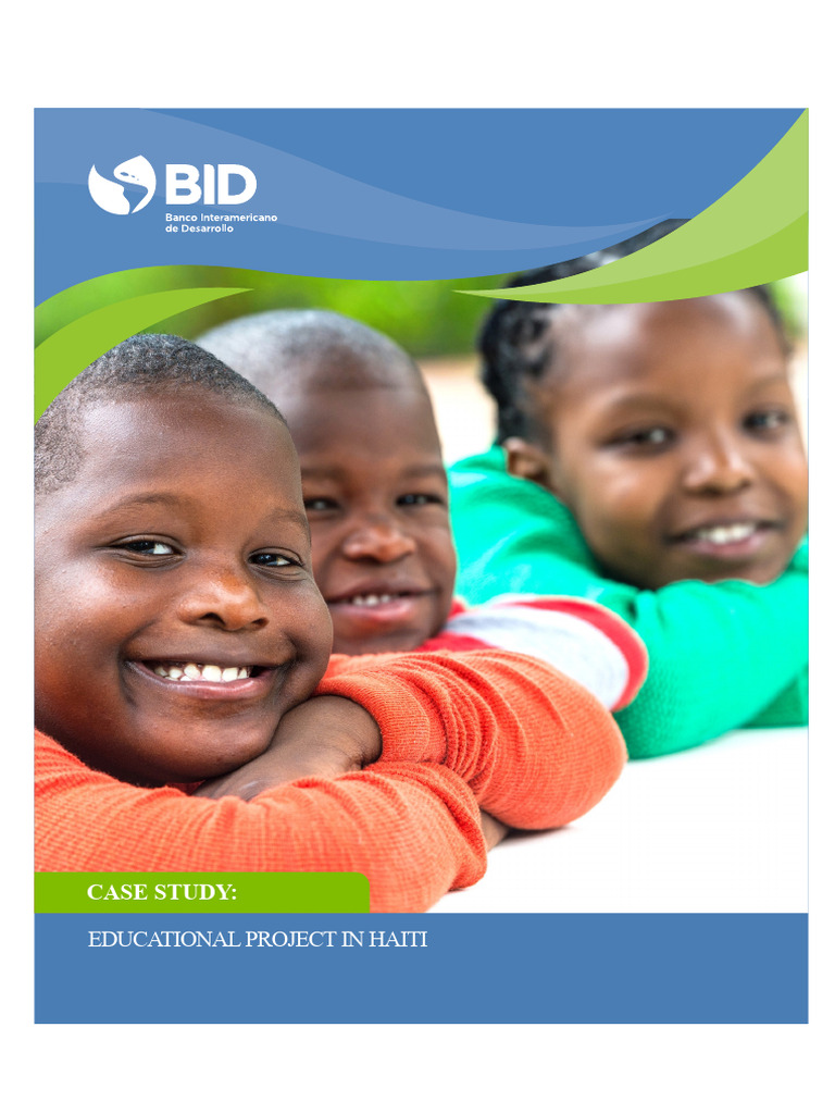 Case Study - Haiti - Education Project in Haiti PDF | PDF | Teachers ...