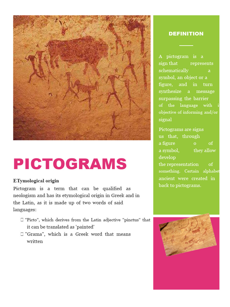 Understanding Pictograms: Definition & Uses | PDF | Communication