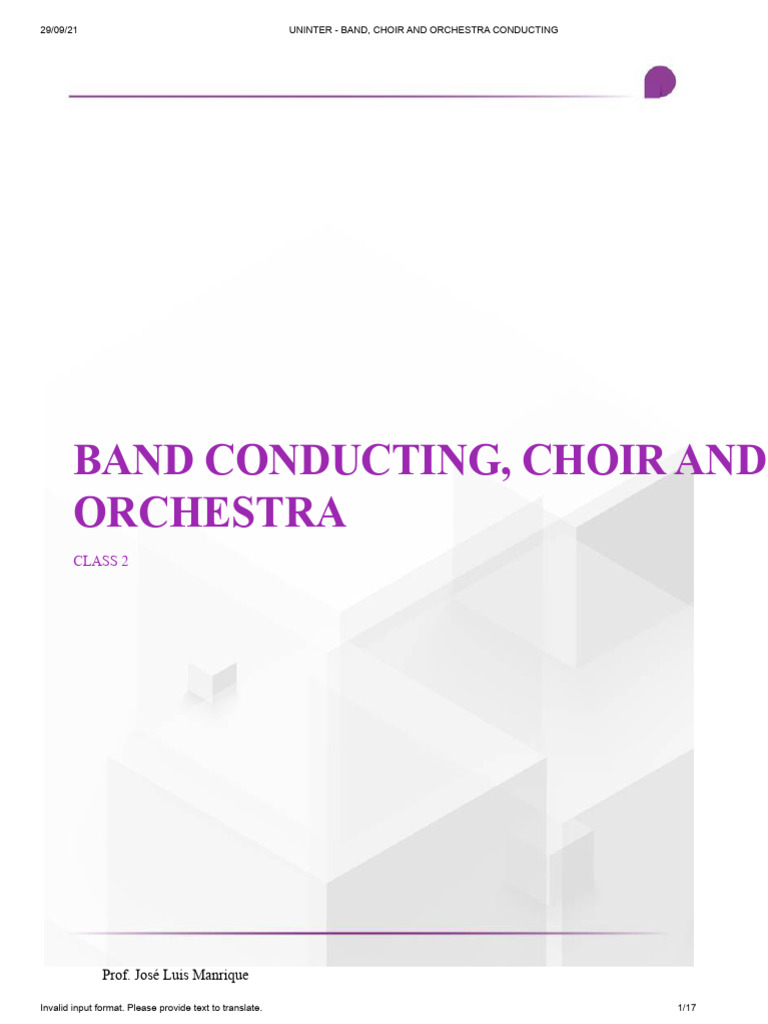 Conducting Techniques for Bands and Choirs | PDF | Conducting | The Planets