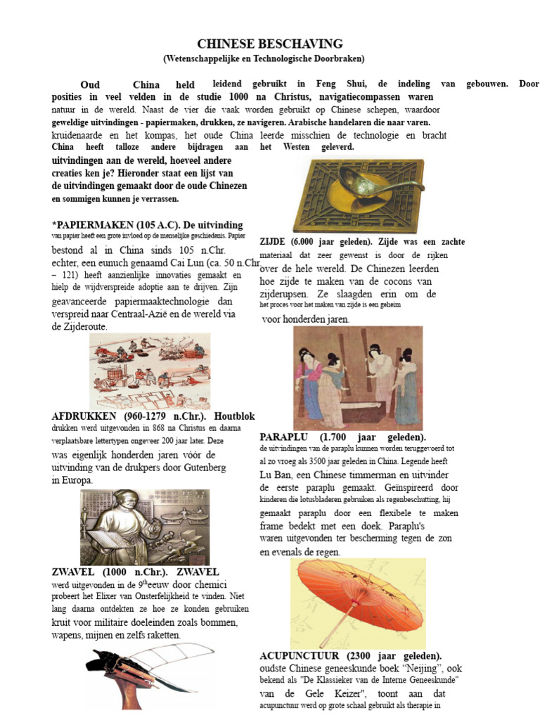 Oude Beschaving - China | PDF