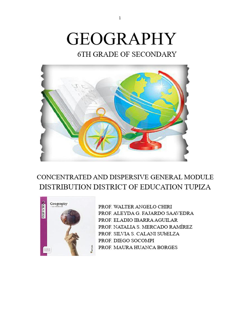 Geography 6TH Geography | PDF | Chile
