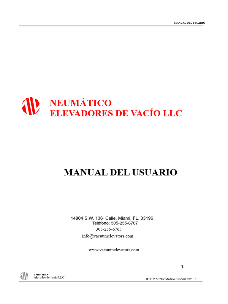Manual de Pve | PDF | Ascensor