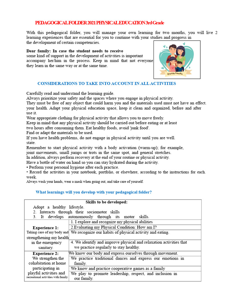 3rd RECOVERY FOLDER PHYSICAL EDUCATION | PDF | Body Mass Index | Obesity