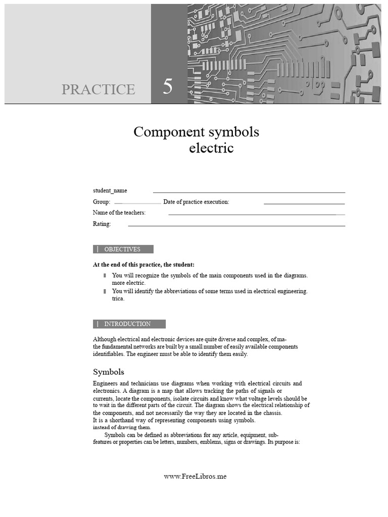Practice 5 | PDF | Electrical Network | Capacitor