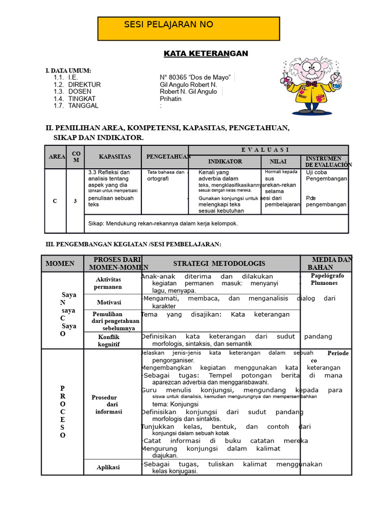 Kata Keterangan | PDF