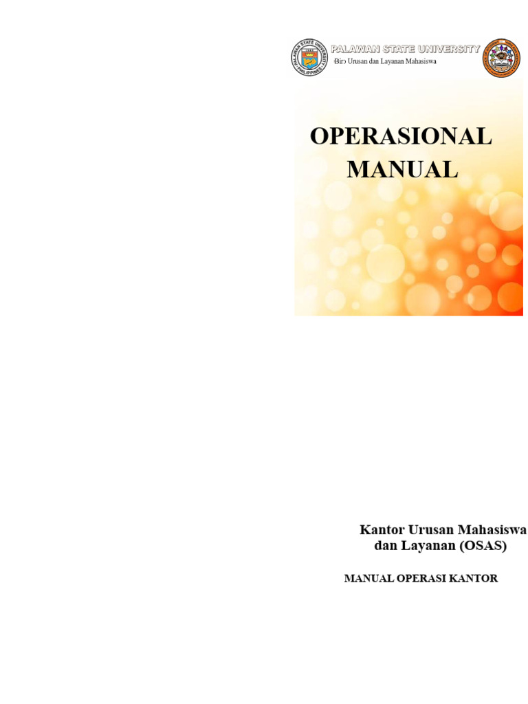 Psu Osas Manual Operasional | PDF