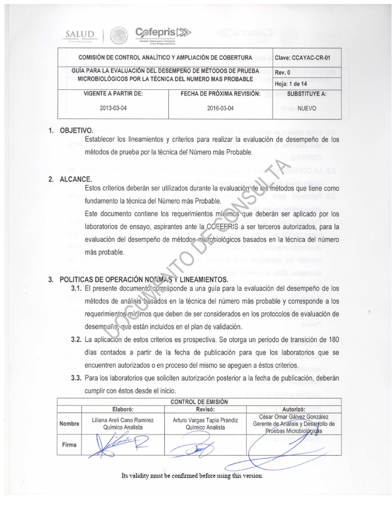 Ccayac-Cr-01-Criteria NMP PDF | PDF