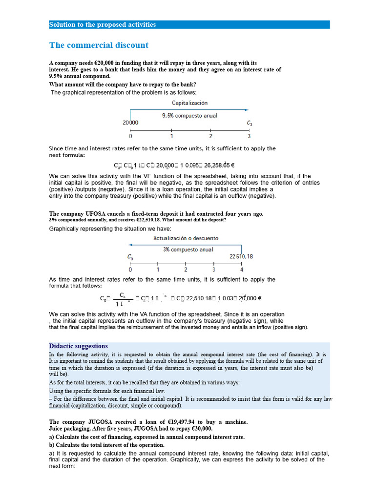 Calculating Compound Interest and Loans | PDF | Interest | Interest Rates